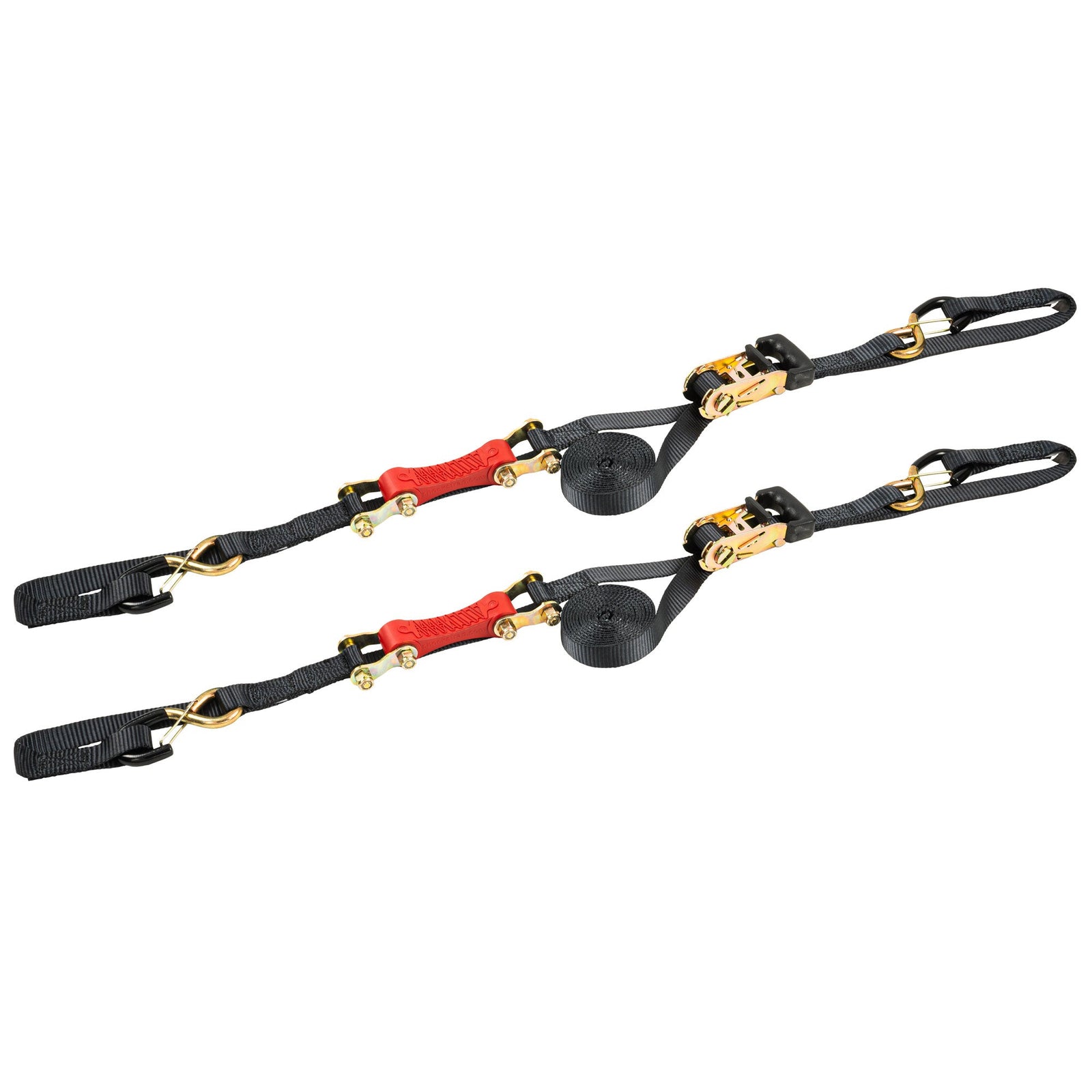 10ft x 1in SHOCKSTRAP® Constant Tension Ratchet Strap, Premium Polyest