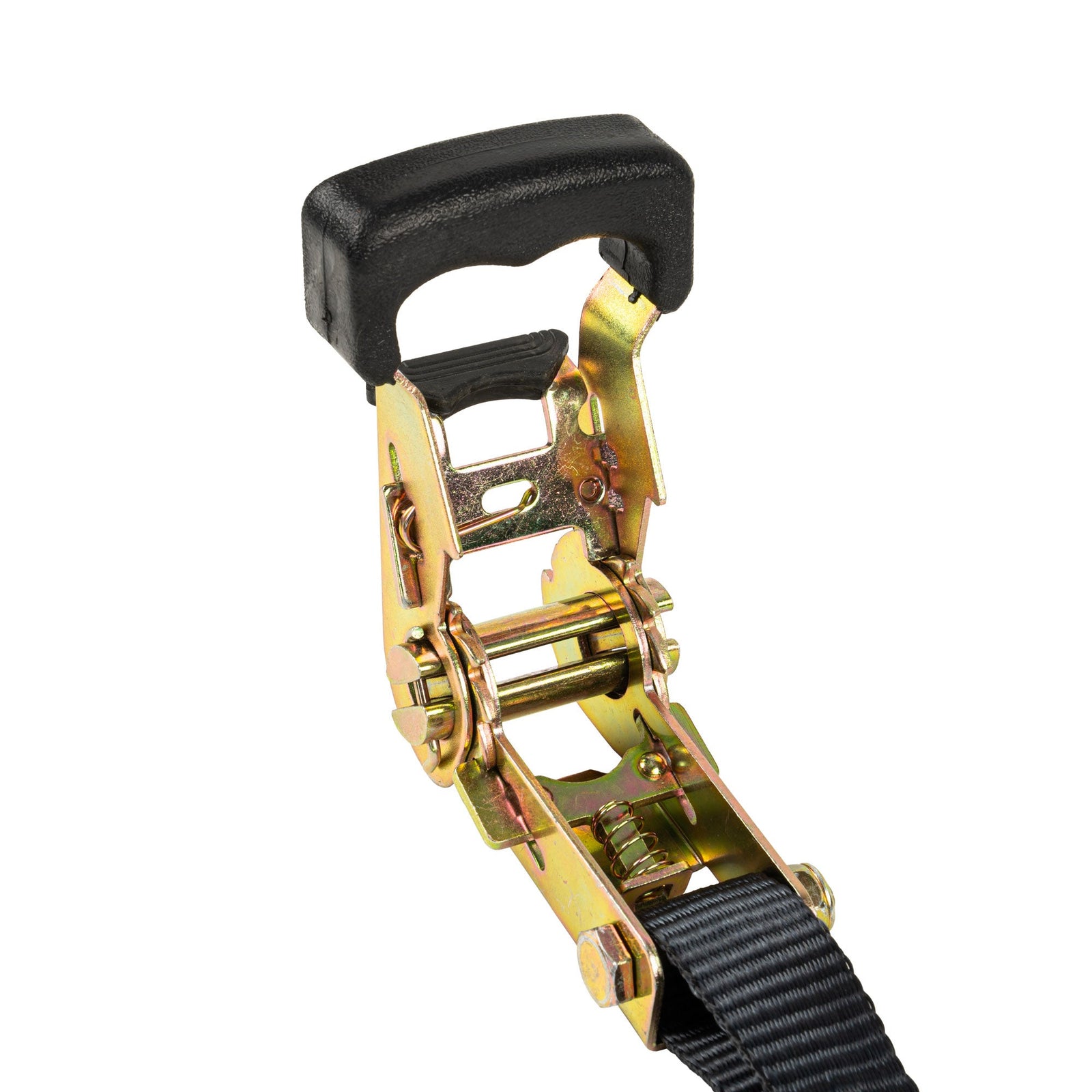 10ft x 1in ShockStrap Constant Tension Ratchet Strap, Premium Polyeste